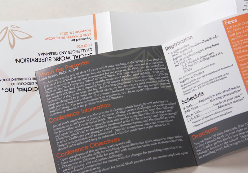 Social Work Brochures